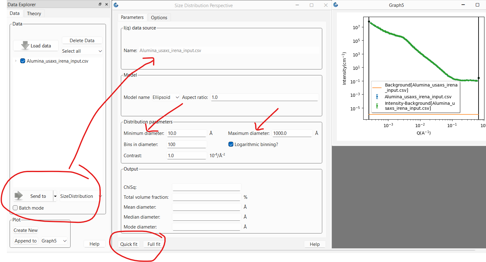 Size Distribution — SasView 6.1.1 documentation