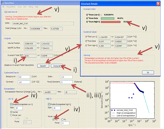 Invariant Calculation — SasView 5.0.1 documentation