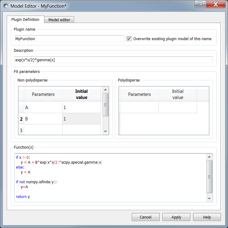 Fitting — SasView 5.0.1 documentation