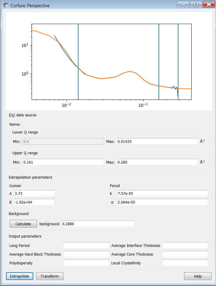 Correlation Function Analysis — SasView 5.0.1 documentation