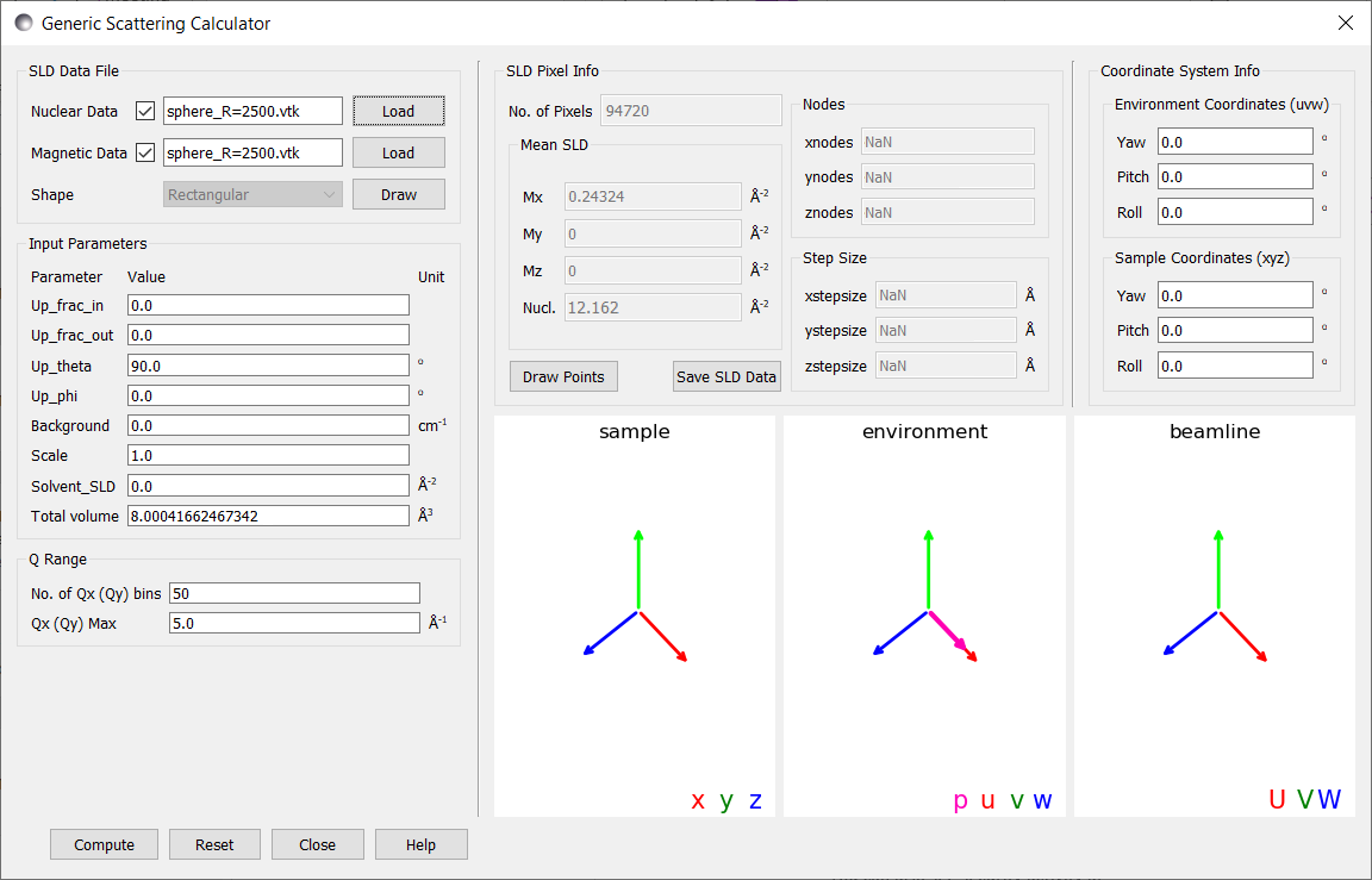 Example 3: Magnetic Spheres — SasView 5.0.6 documentation